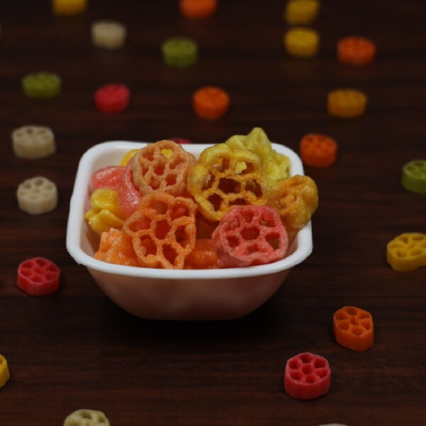 Preeta Mart Color Lady Finger Fryums - 800 g - JioMart