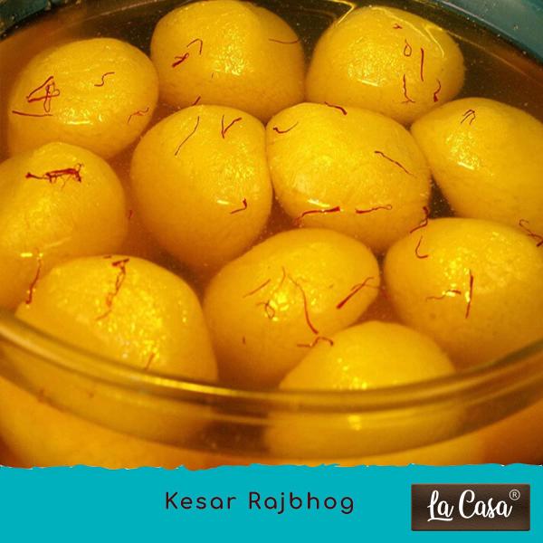 La Casa Bikaneri Kesar Rajbhog 800 Gm - JioMart