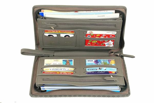 Sukeshcraft Multiple Cheque Book Holder | Original PU Holds Upto 8 ...