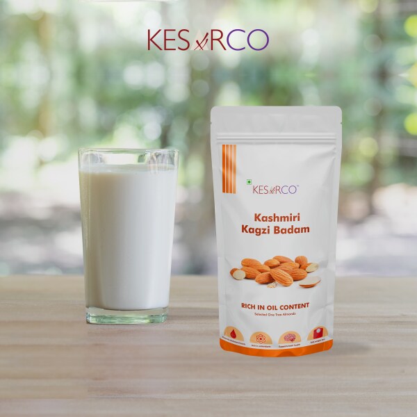 KesarCoKashmiri Kagzi Badam 1kg - JioMart
