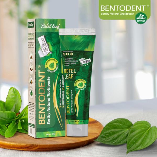 Bentodent Betel Leaf Toothpaste - Natural & SLS Free 100g - JioMart