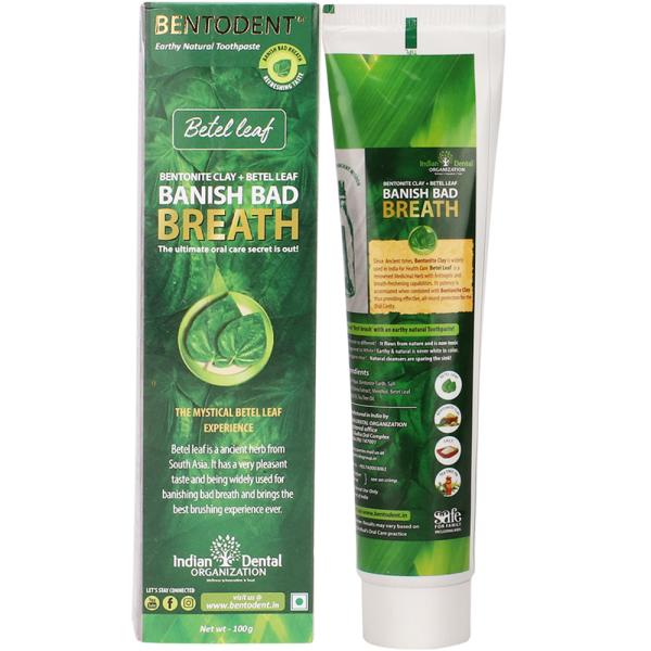 Bentodent Betel Leaf Toothpaste - Natural & SLS Free 100g - JioMart