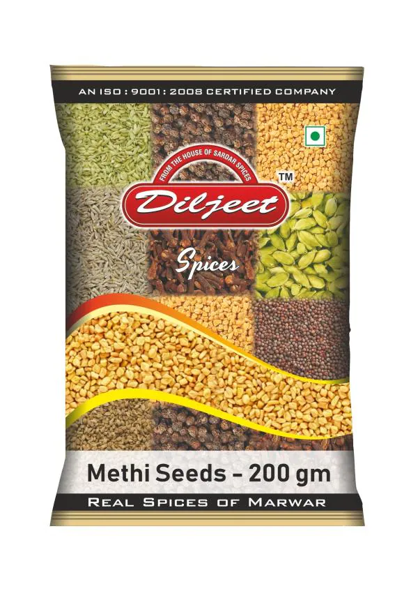 DILJEET SPICES methi daana/fenugreek seeds /methre (200 g) - JioMart