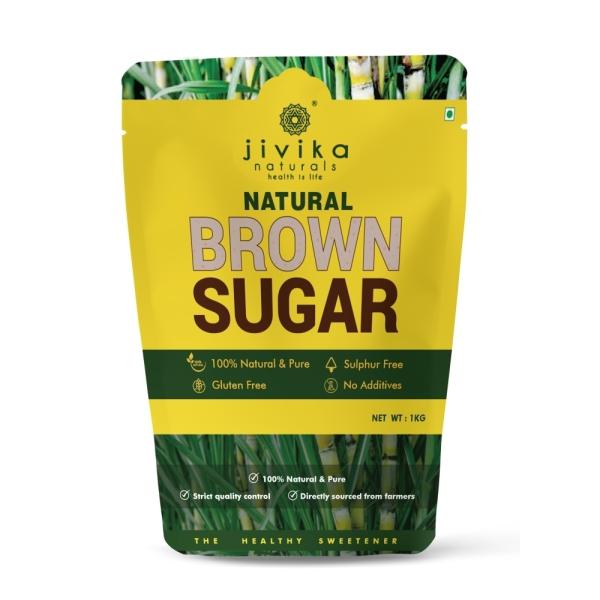 Jivika Natural Brown Sugar 1Kg - JioMart