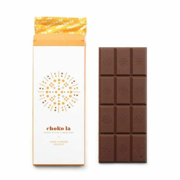 Choko La Delight Almond Dark Chocolate Bar 80g - JioMart