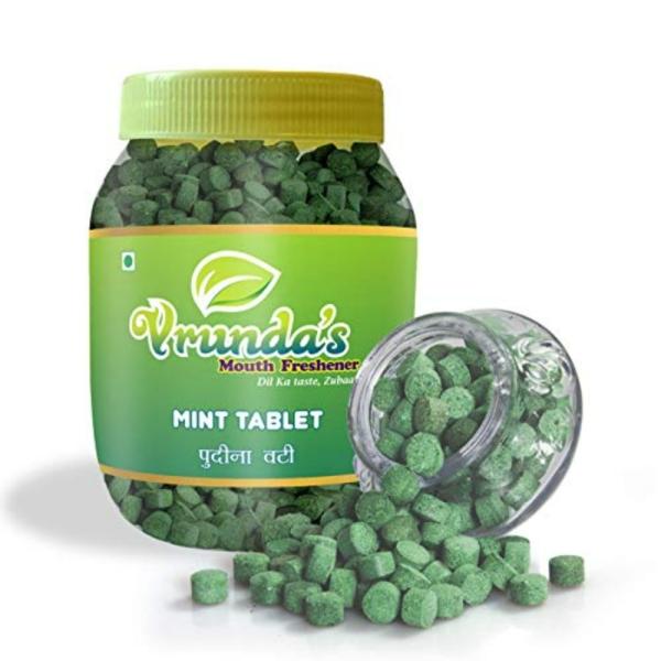 Vrunda's Digestive Pudina Vati Hajmola Candy Pachak Goli Mint Tablet ...