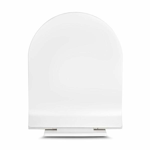 ELEGANT CASA Colour White A-11 Sleek Design Soft-Closing PP Round ...