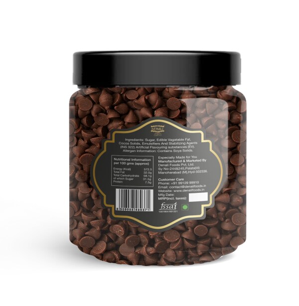 Denali Dark Choco Chips| Baking| Toppings| Cakes, Cookies, Ice Cream ...