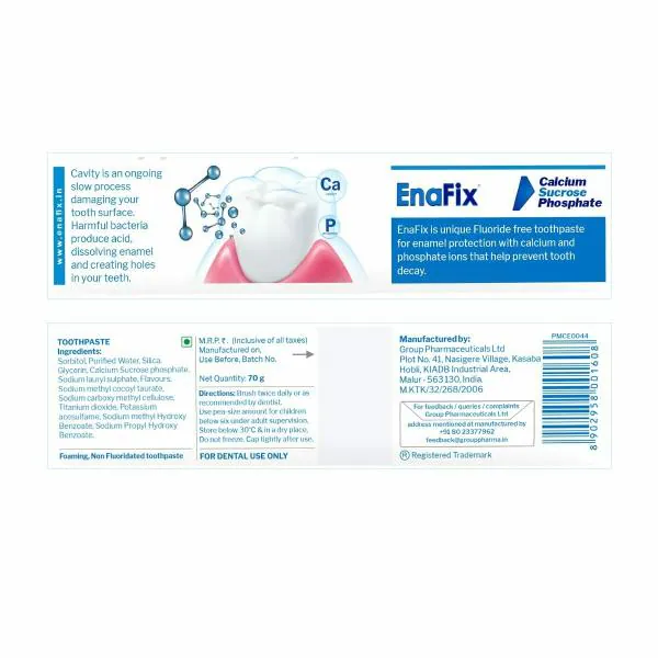 Enafix Anticavity Toothpaste (Pack of 2) - JioMart