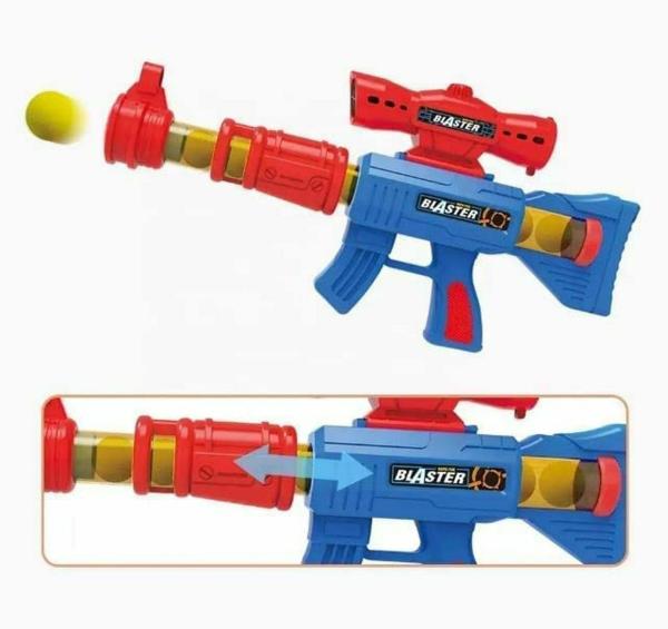 Fiddlys ABS and EVA Non Toxic Hungry Duck Feeding Toy Gun with ...