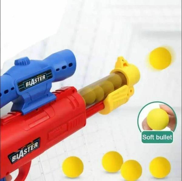 Fiddlys ABS and EVA Non Toxic Hungry Duck Feeding Toy Gun with ...