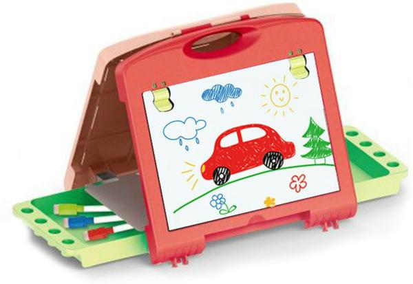 Sanjary Multicolor My First Art Studio Double Faced Drawing Board Set ...