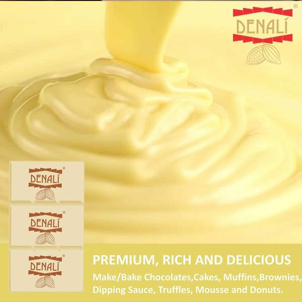 Denali Premium White Compound Slab, Delicious Chocolate Bars for ...