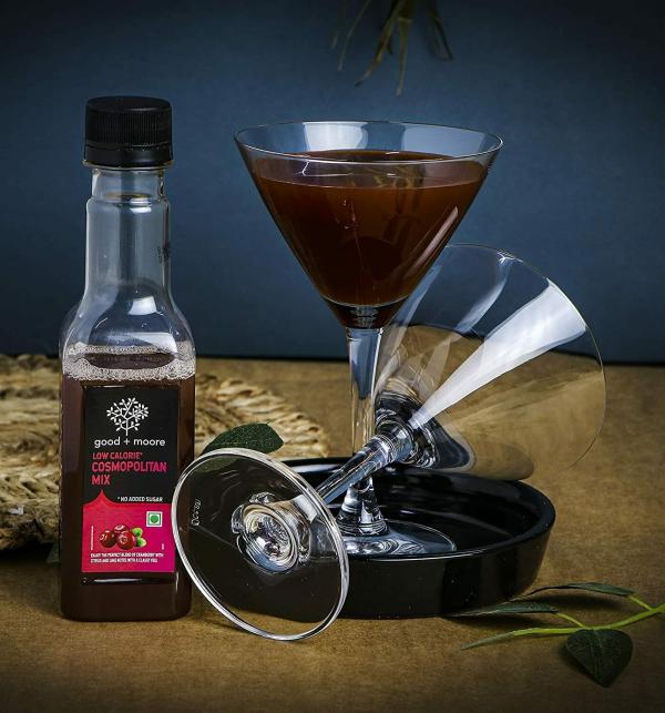 GOOD+MOORE Cosmopolitan Mix | Cocktail and Mocktail Mixer | Cranberries ...