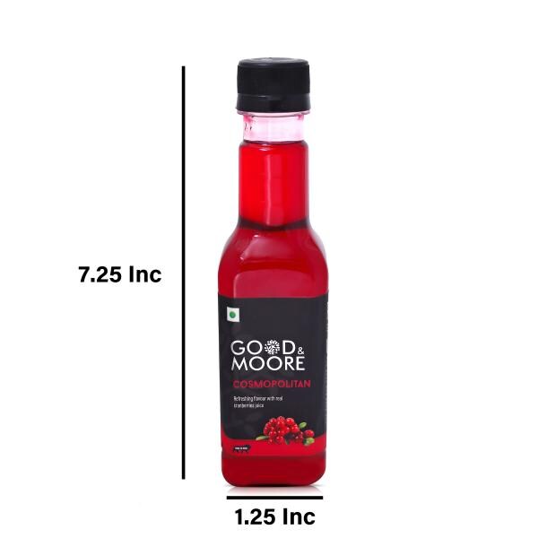 GOOD+MOORE Cosmopolitan Mix | Cocktail and Mocktail Mixer | Cranberries ...