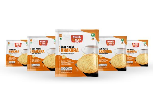 Naastab aasta JAIN MAGGI Khakhra Pack of 5 | Gujrati Indian Snacks ...