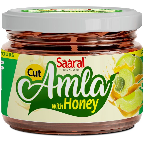 Saaral Cut Amla with Honey - 250gms/Amla(gooseberry) soaked in pure ...