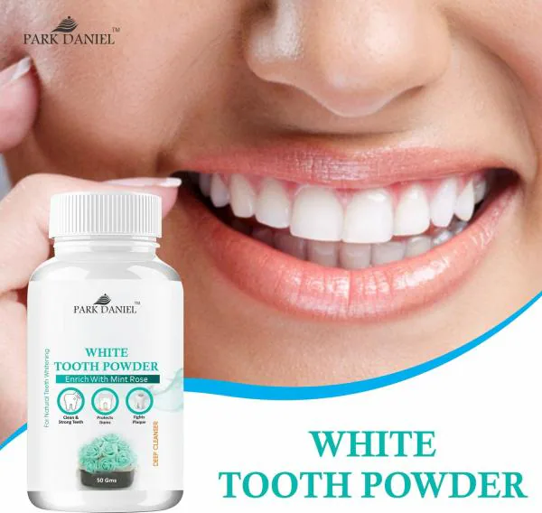 Park Daniel Instant Whitening Teeth Powder For Removal Of Yellow Teeth ...