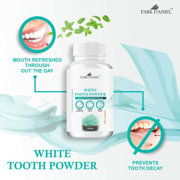 Park Daniel Instant Whitening Teeth Powder For Removal Of Yellow Teeth ...
