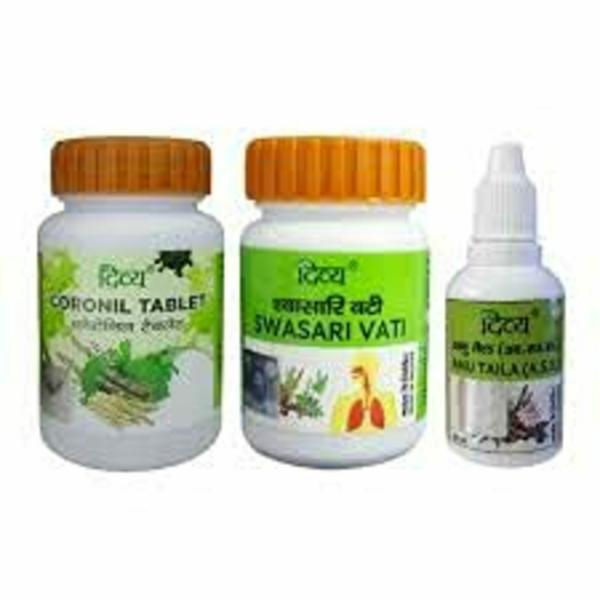Divya Swasari Coronil Kit - JioMart