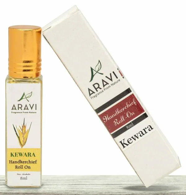 ARAVI Roll On Perfume Natural Deodorant For Men And Women 8 ml - Pack ...