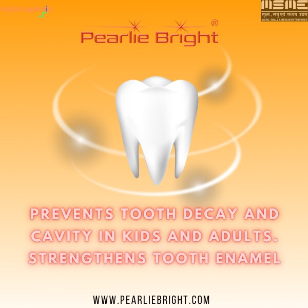 Pearlie Bright Anti cavity SUGAR Free Toothpaste-110g (Pack of 6) for ...