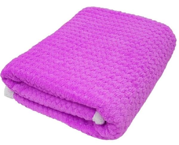BRANDONN Purple Zigzag Microfiber Wrapper 100 cm x 80 cm (0-12 M) - JioMart