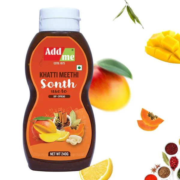 Add me Home Made Khatti Meethi Sonth Chutneys, 240gm Sweet and Sour ...