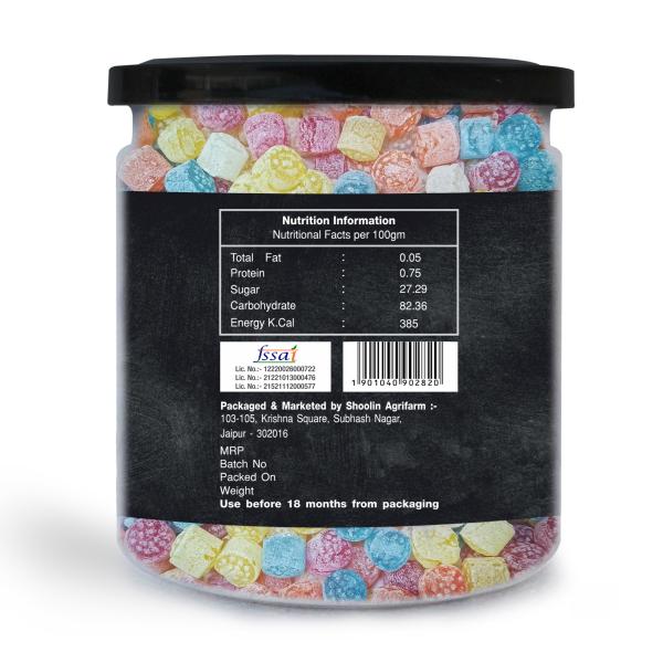 Tummy Pops Mix Fruits Candy 350 grams Jar - JioMart
