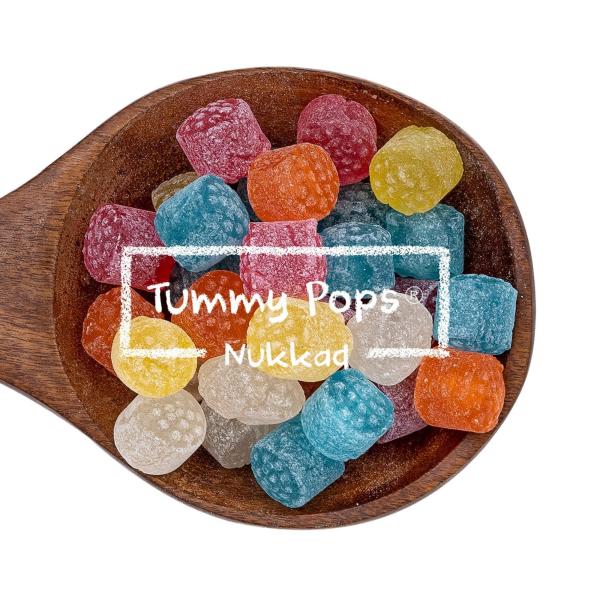 Tummy Pops Mix Fruits Candy 350 grams Jar After Meal Digestives Mukhwas ...