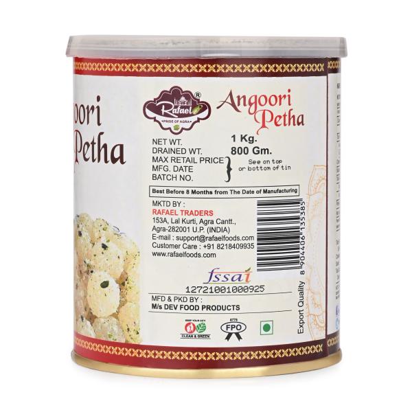 Rafael Angoori Petha 1 KG ( Agra Famous Sweet from City of TAJ Mahal ...