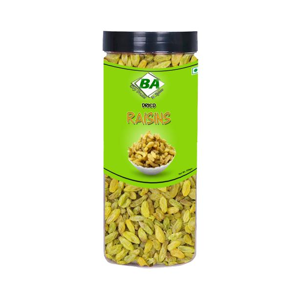 BA Dryfruits and Spices Premium Indian Green Raisins (kishmish) Long ...