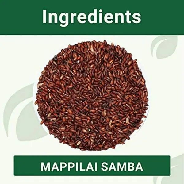 B&B Organics Mappillai Samba Red Rice / Traditional Red Rice / Bride ...