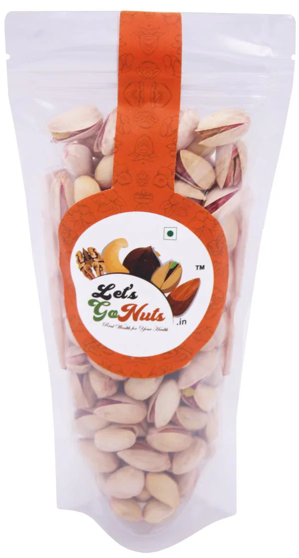 Let's Gonuts Pistachios Roasted Salted 200g | Pista Nut | Dry Fruits Snacks - JioMart