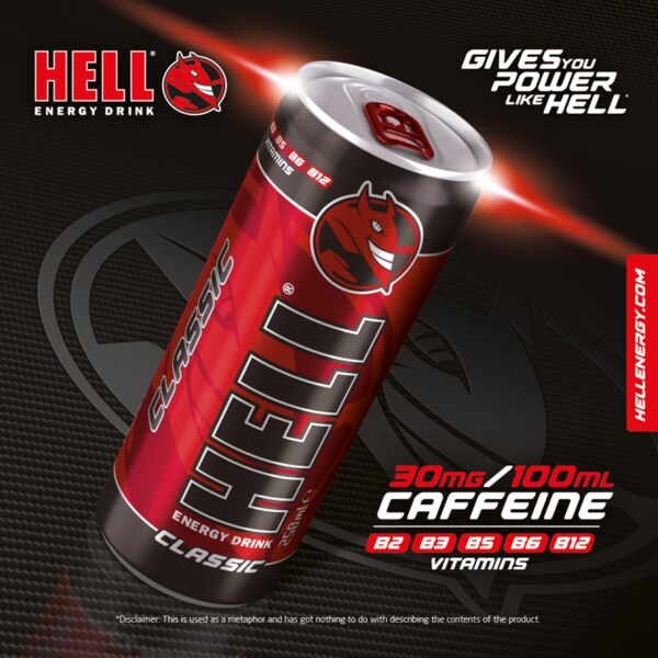 Hell Energy Drink Classic 250 ml | 24 units (1BOX) - JioMart