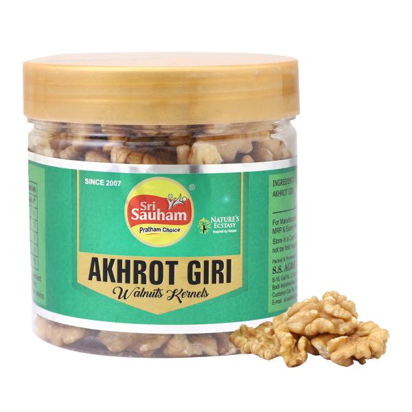 SRI SAUHAM Rosted & Salted Cashew, Masala Cashew, Akhrot Giri ...