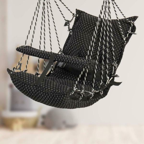 NAVRANGI Faburaa Safe and Leg Lock Mechanism Black Piccolo Swing 35 x ...