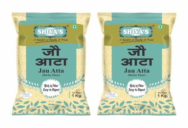SHIVA'S JAU ATTA / BARLEY FLOUR - 1KG (PACK OF 2) - JioMart