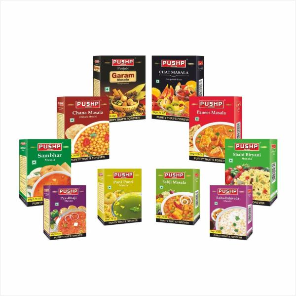 Pushp Brand Combo Pack 50g Each - JioMart