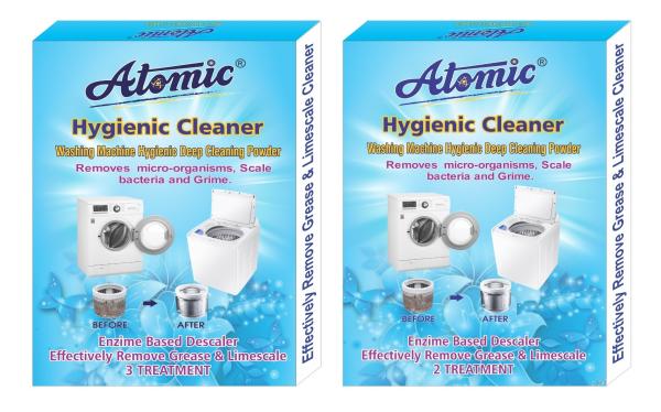 Atomic Washing Machine Cleaner Powder (150 GM, Pack of 5) - JioMart