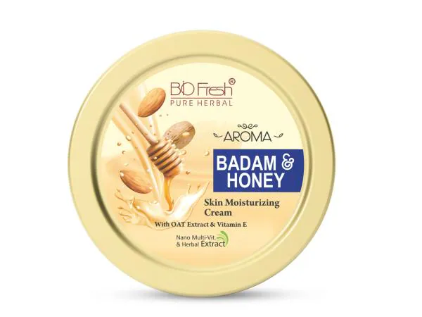 BioFresh Herbal Badam & Honey Body Cream for Men and Women Daily ...