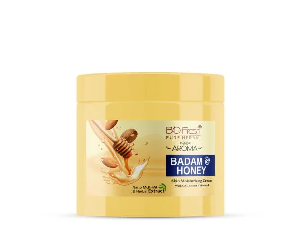 BioFresh Herbal Badam & Honey Body Cream for Men and Women Daily ...