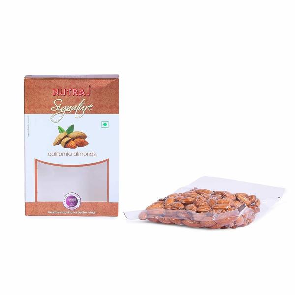 Nutraj Signature California Almonds Vacuum Pack 200 g - JioMart