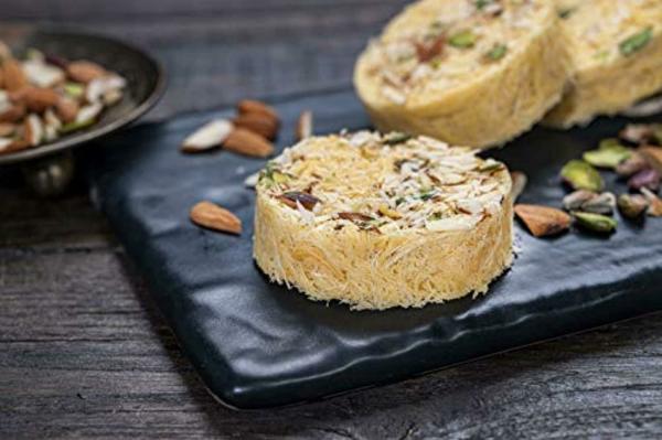 Bhagats Heera Sweets Son Roll with Almonds and Pistachio Garnished ...