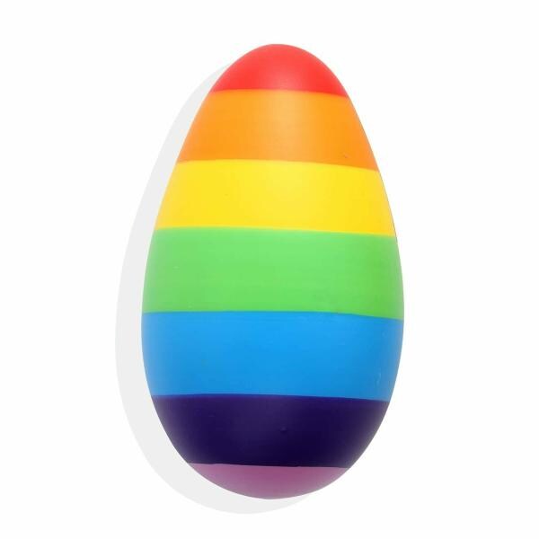 Nesta toys- learn through play Rainbow Wooden Egg Shaker | Rattle Toy ...