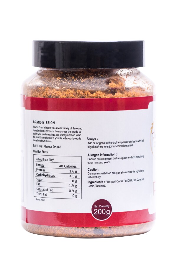 Flax Seed Chutney Powder 200g - JioMart