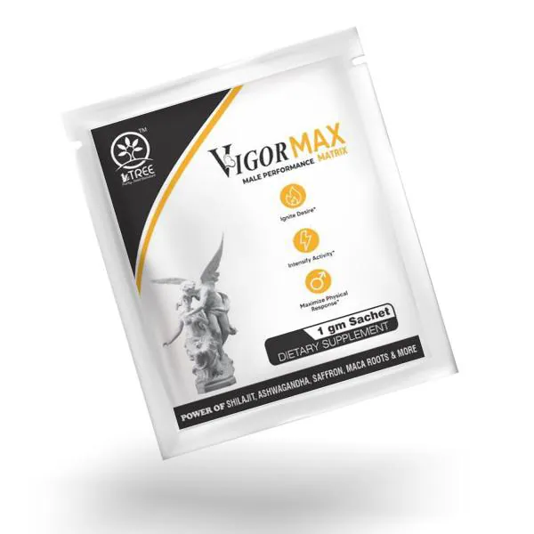 1 Tree Vigormax Delay Spray + Male Performance Sachets -Increase ...