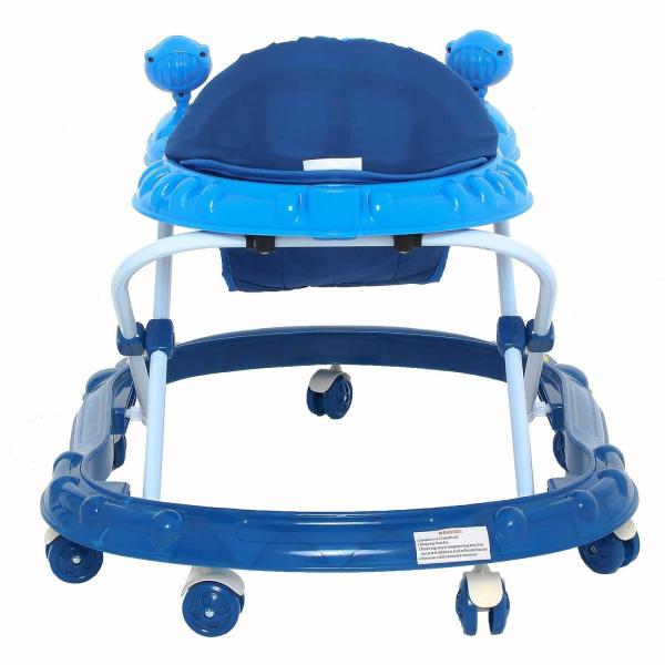 Baybee Blue Winnie Musical Baby Activity Walker with Adjustable Height ...