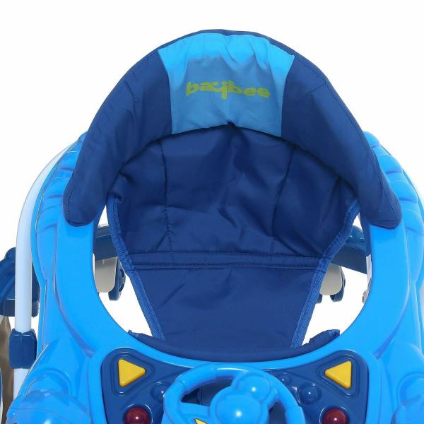 Baybee Blue Winnie Musical Baby Activity Walker with Adjustable Height ...
