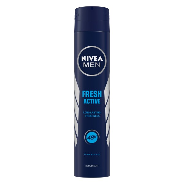 Nivea Fresh Active Original 48 Hours Deodorant For Men, 200ml - JioMart
